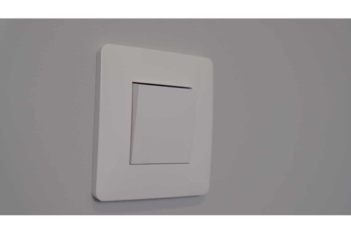 Рамка Systeme Electric 1-м UNICA STUDIO белая NU200218 1239738 ...