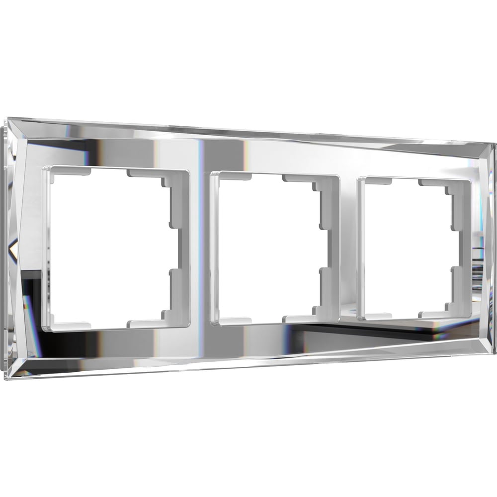 Рамка на 3 поста Werkel WL08 Frame 03 зеркальный a045797 - выгодная ...