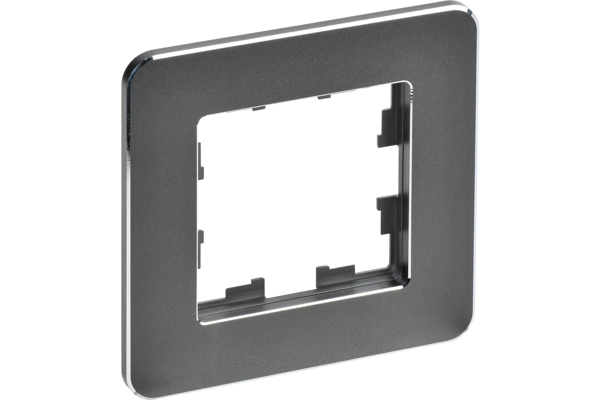 1-местная рамка IEK Brite ру-1-1-бр металл титан re BR-M12-M-01-K48 - выгодная цена, отзывы ...