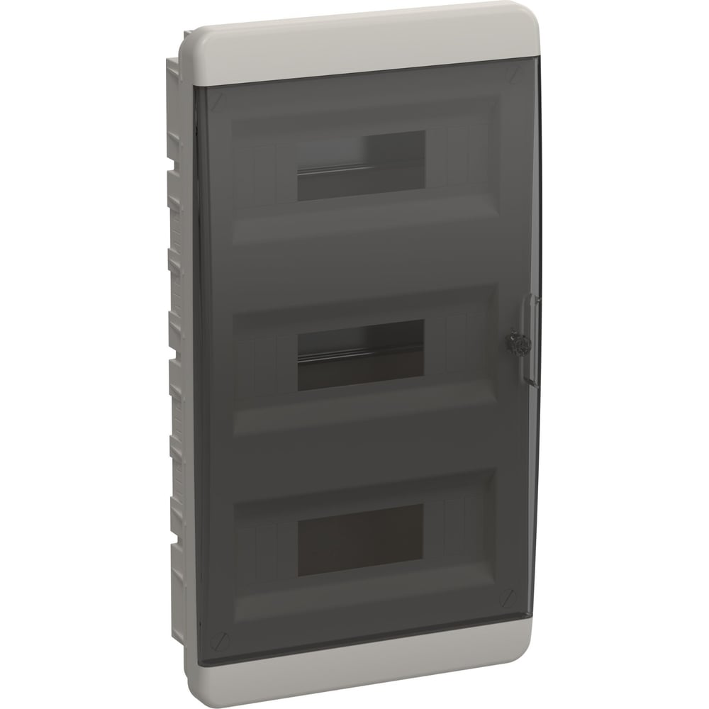 Корпус пластиковый IEK TEKFOR ЩРВ-П-36 IP41 черн. прозр. дверь / BVK 40-36-1 TF5-KP12-V-36-41 ...