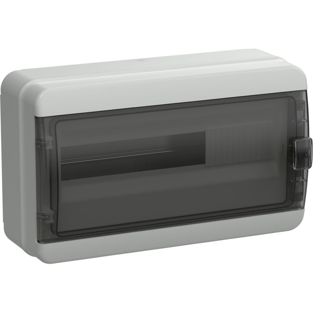 Корпус пластиковый IEK TEKFOR КМПн-18 IP65 черная прозрачная дверь TF5-KP72-N-18-65-K03-K02 ...