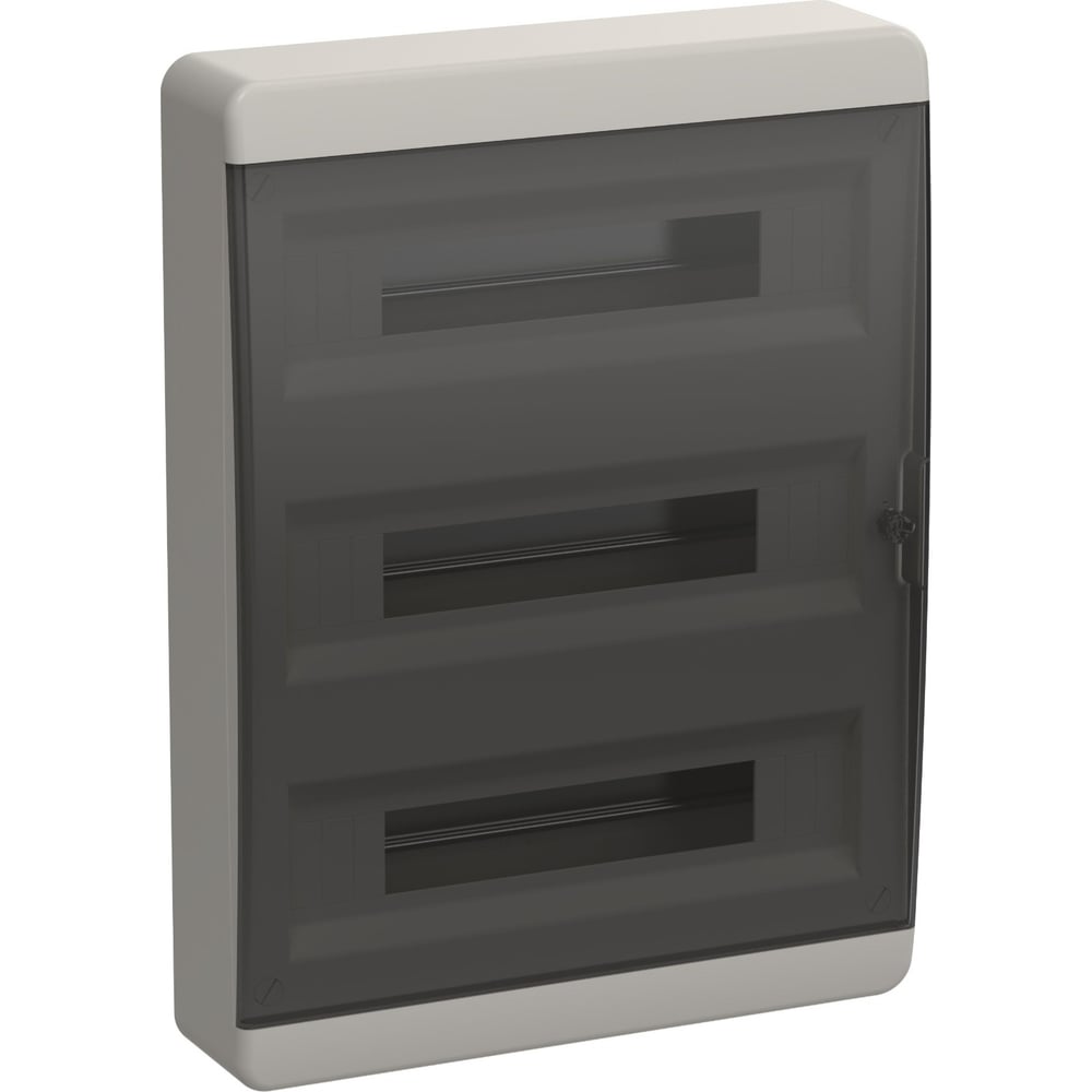 Корпус пластиковый IEK TEKFOR ЩРН-П-54 IP41 черн. прозр. дверь / BNK 40-54-1 TF5-KP12-N-54-41 ...