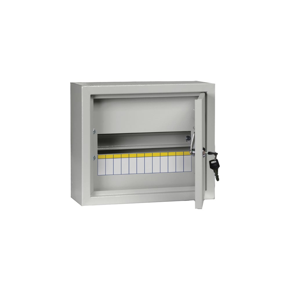 Металлический корпус IEK ЩРн-12з-1 38, УХЛ3, IP31, ИЭК MKM13-N-12-31-Z ...