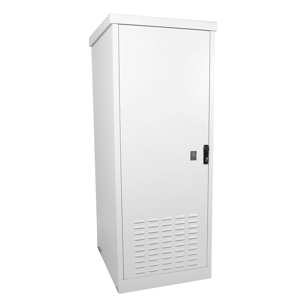 Уличный всепогодный напольный шкаф ЦМО IP65, 36U, дверь двойная ...