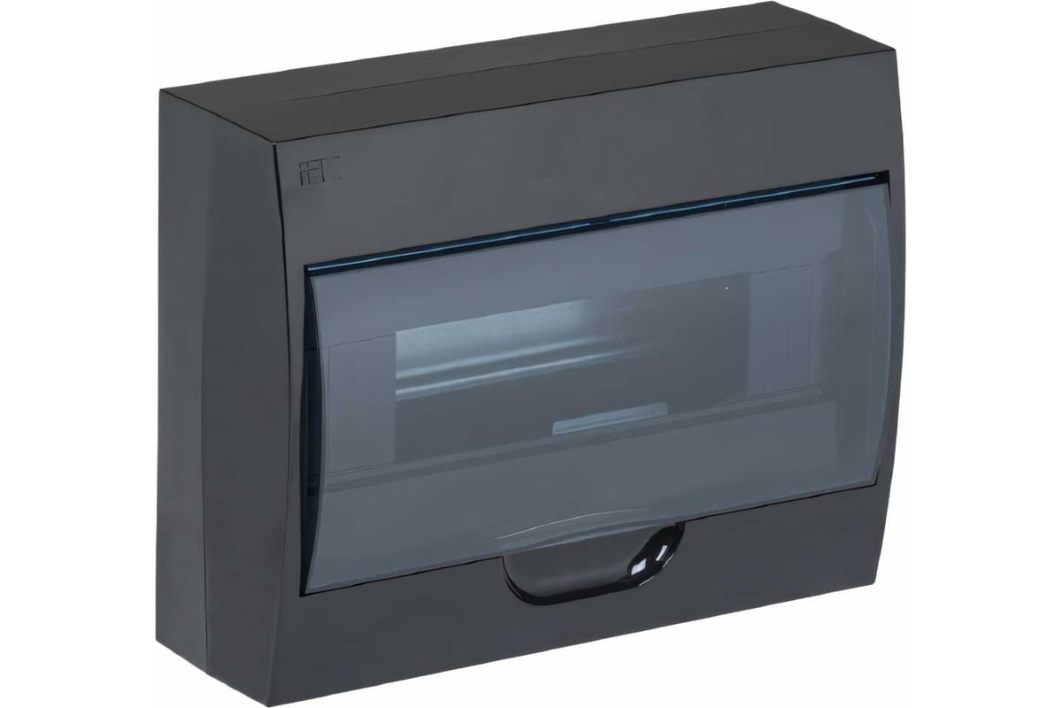 Корпус IEK KREPTA 3 ЩРН-П-12 IP41, черный, пластиковый MKP12-N-12-41-K02 - выгодная цена, отзывы ...