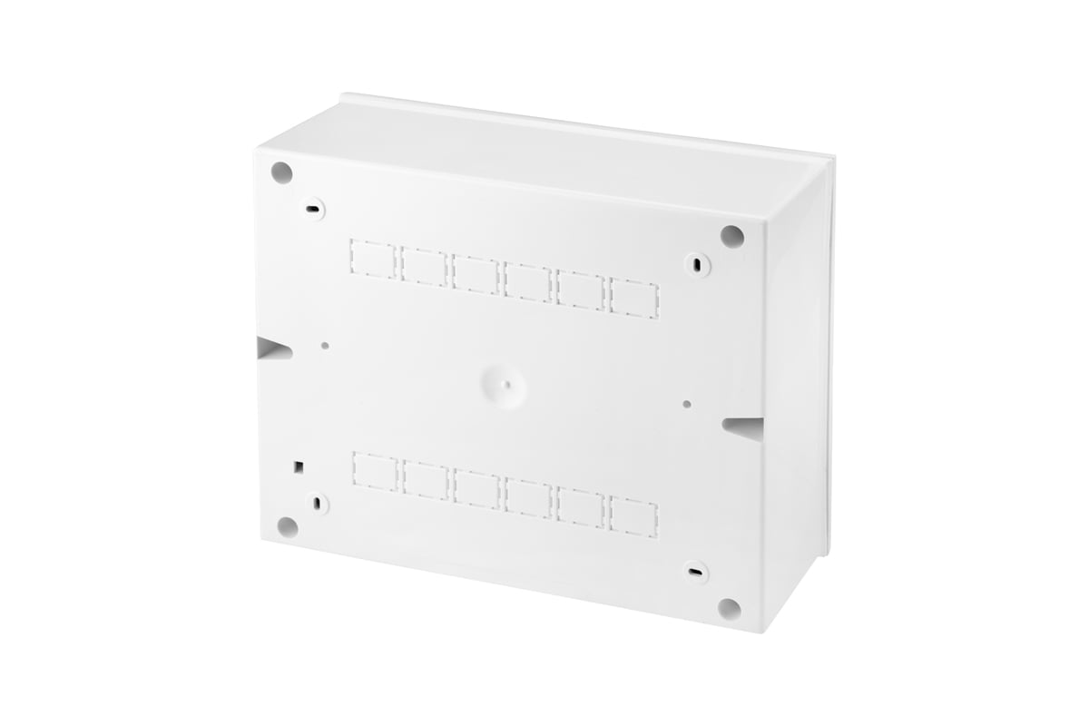Распределительный навесной щит KRANZ на 12 модулей ЩРН-П-12 IP41 пластик KR-11-0312 - выгодная ...