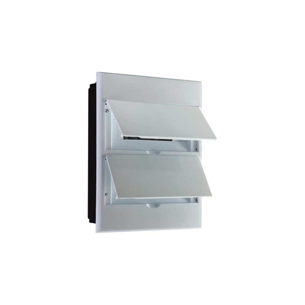 Распределительный встраиваемый щит KRANZ на 24 модуля ЩРВ-П-24 IP41 пластик белый KR-11-0225 ...