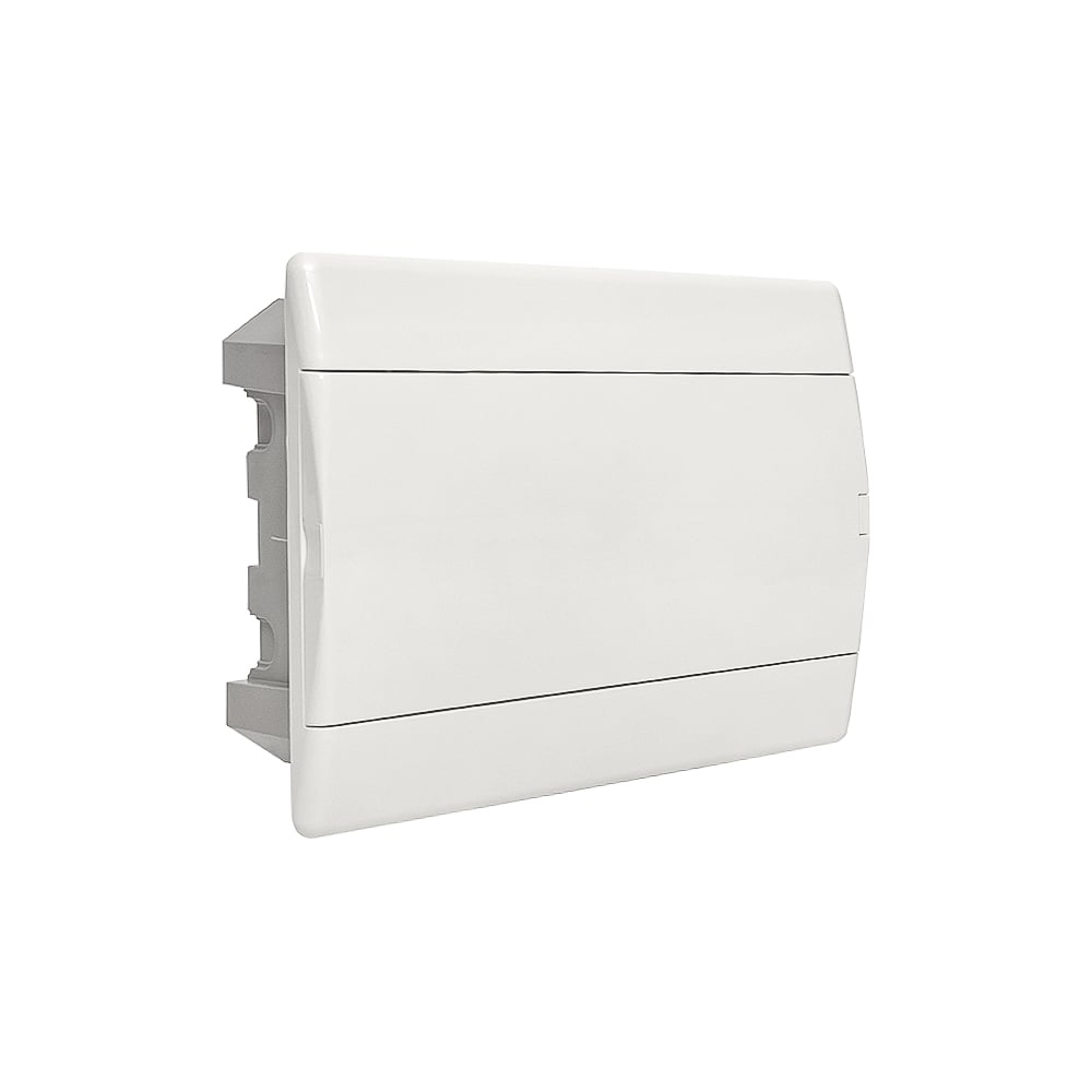 Распределительный щит EKF PROxima ЩРВ-П-12 "SlimBox" белая дверца, IP41 sb-v-12w - выгодная цена ...