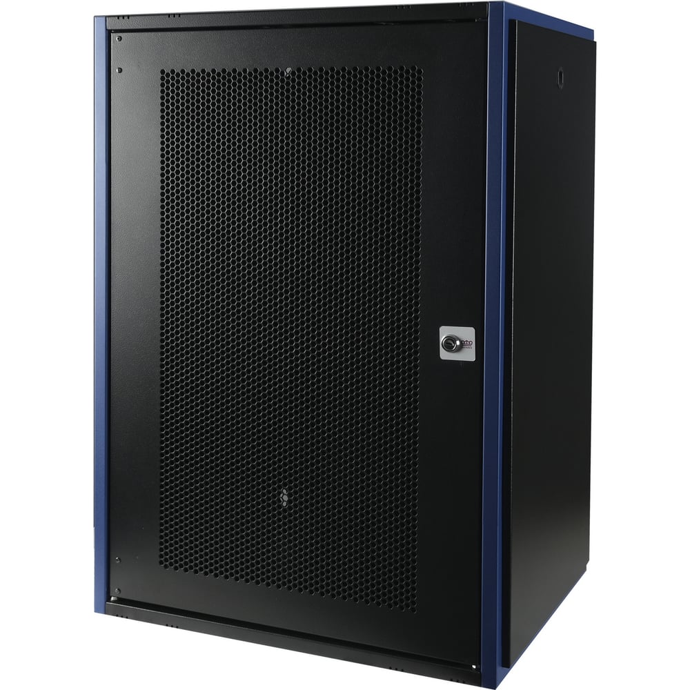 Настенный шкаф DATAREX 19 дюймов 18u 600x450 перфорированная дверь, черный DR-620411 - выгодная ...