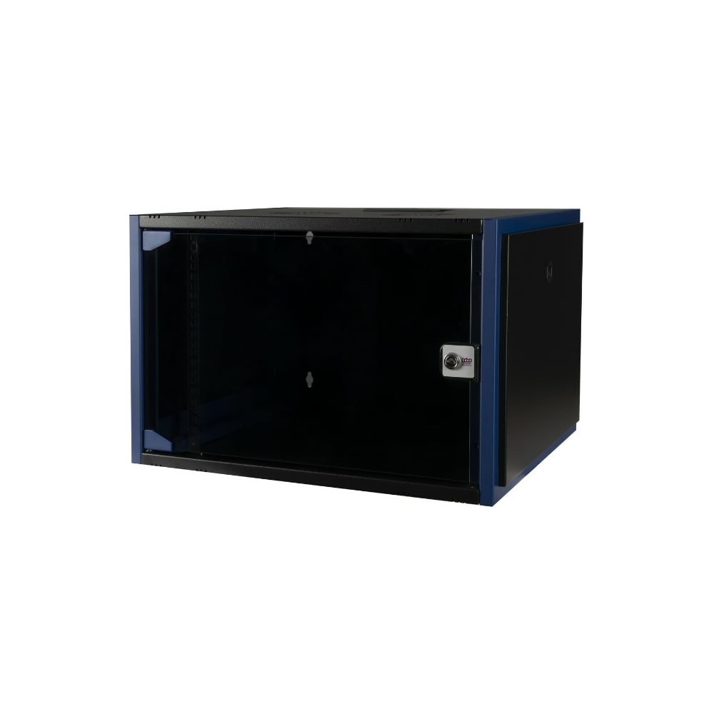 Настенный шкаф DATAREX 19 дюймов 7u 600x450 стеклянная дверь, черный DR-600011 - выгодная цена ...