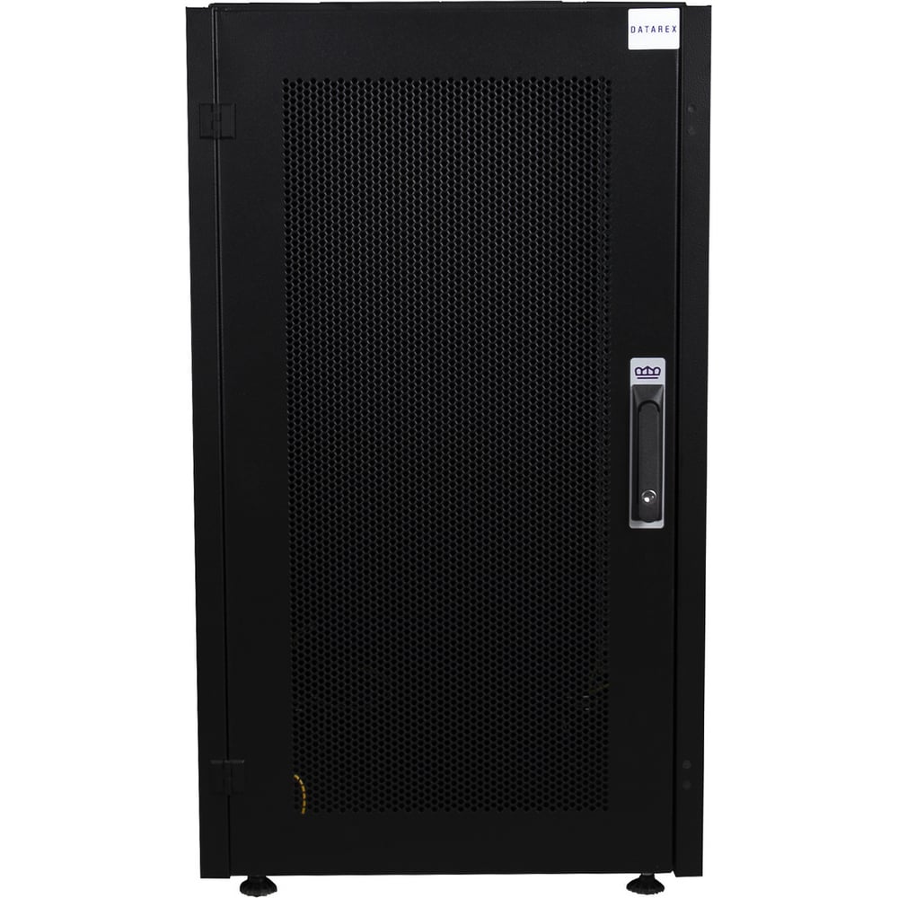 Напольный шкаф DATAREX 19 дюймов 26u 600x600 передняя дверь перфорированная, задняя стенка ...