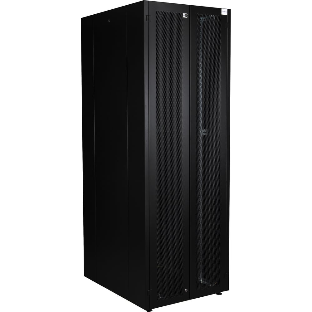 Напольный шкаф DATAREX 19 дюймов 47u 800x1000 2-я передняя дверь перфорированная, 2-я задняя ...