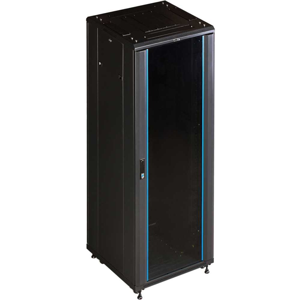 Шкаф TWT 19 Business 47U 600x1000 без дверей с перфорированными боковыми стенками CBBP-47U-6x10 ...