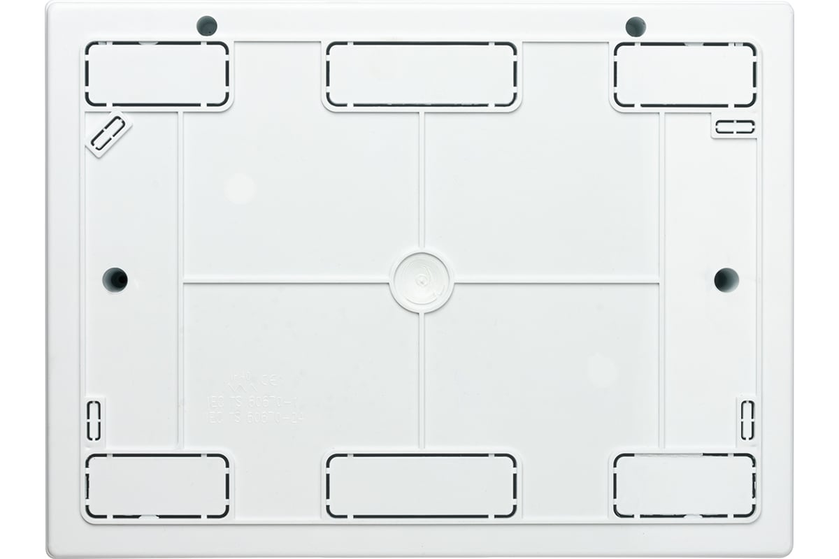 Бокс TDM ЩРВ-ПМ-18 модулей, встраиваемый, АБС-пластик, IP40 Народный ...