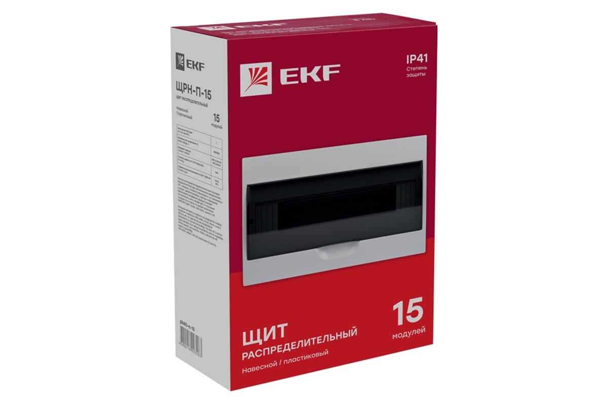 Распределительный навесной щит EKF ЩРН-П-15 IP41 PROxima pb40-n-15 - выгодная цена, отзывы ...