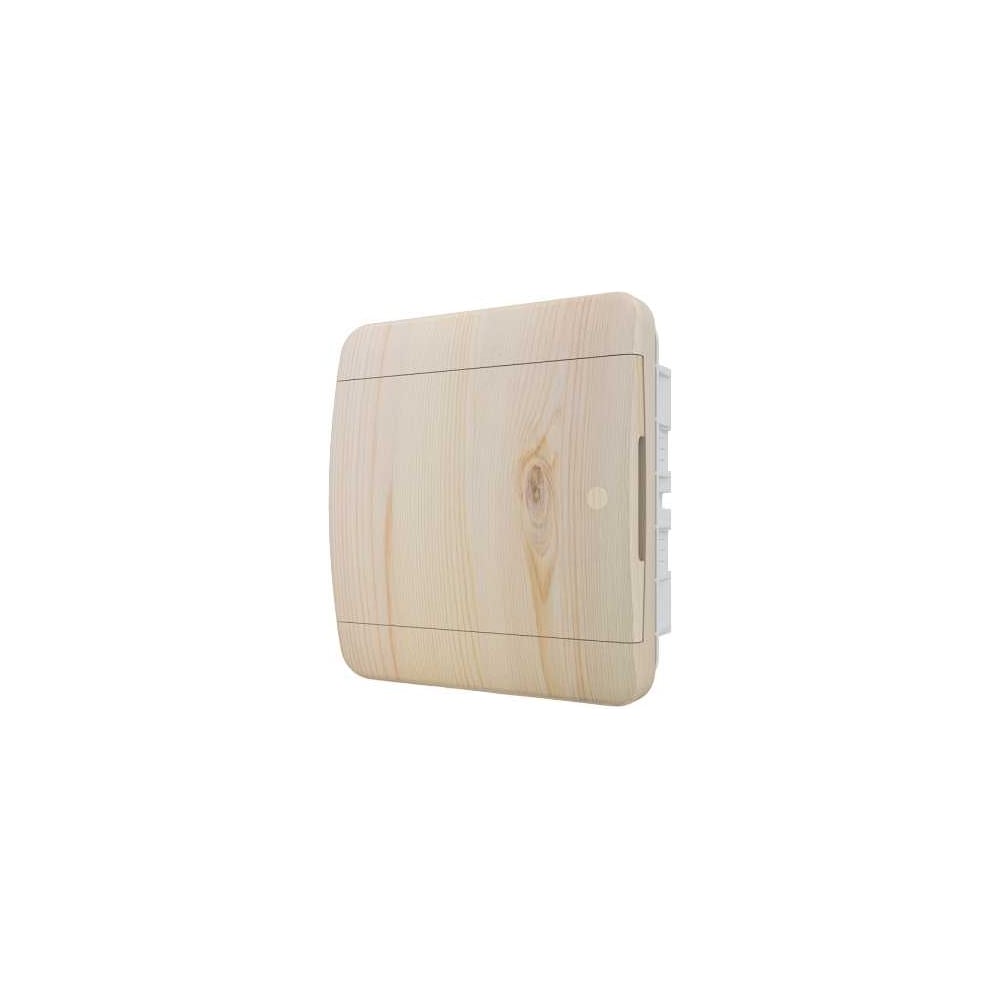 Встраиваемый щит Tekfor BVD 40-08-1 SO-M-2D 8 модулей, IP41, Сосна обыкновенная матовый с ...