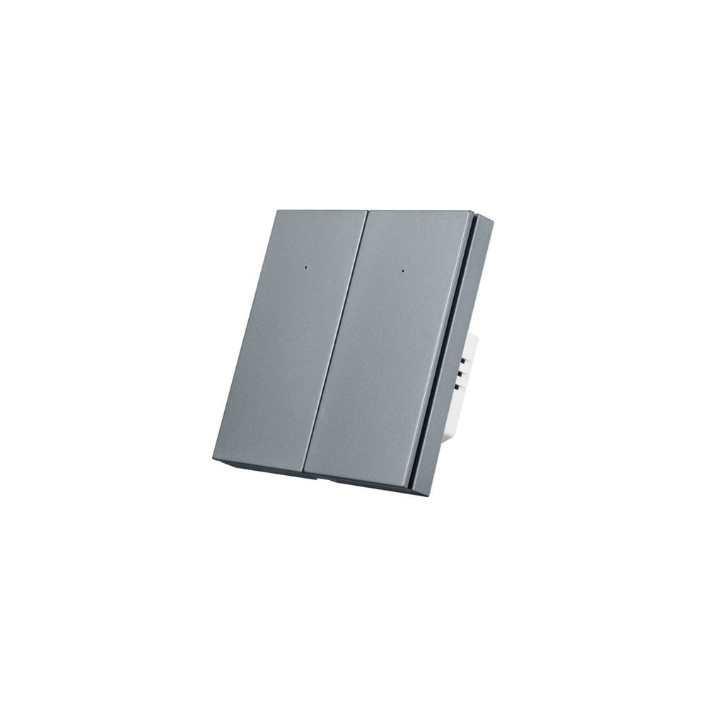 Двухкнопочный умный выключатель Zigbee Roximo серый, SZBTN01-2S - выгодная цена, отзывы ...