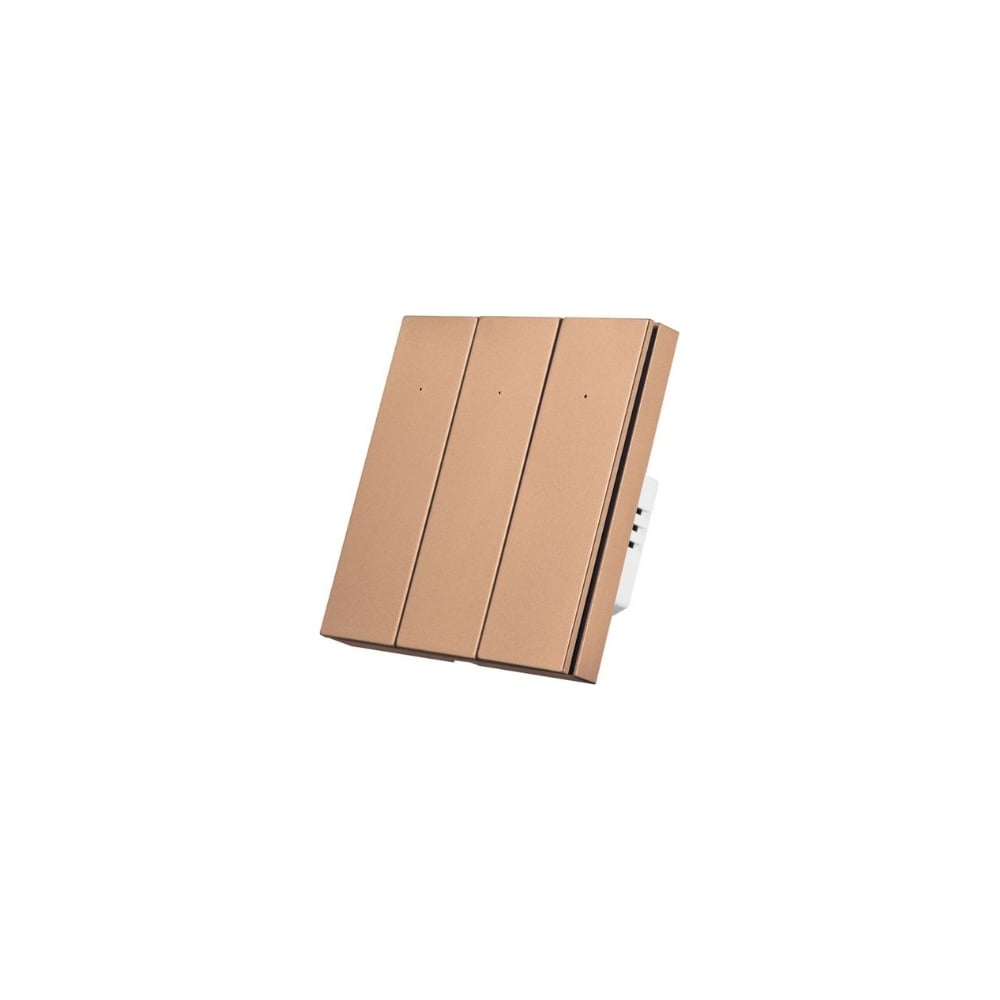 Трехкнопочный умный выключатель Zigbee Roximo бронзовый, SZBTN01-3C - выгодная цена, отзывы ...