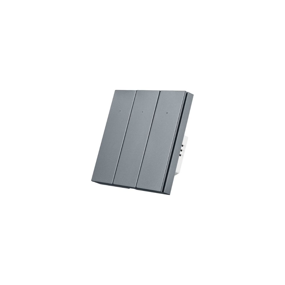 Трехкнопочный умный выключатель Zigbee Roximo серый, SZBTN01-3S - выгодная цена, отзывы ...