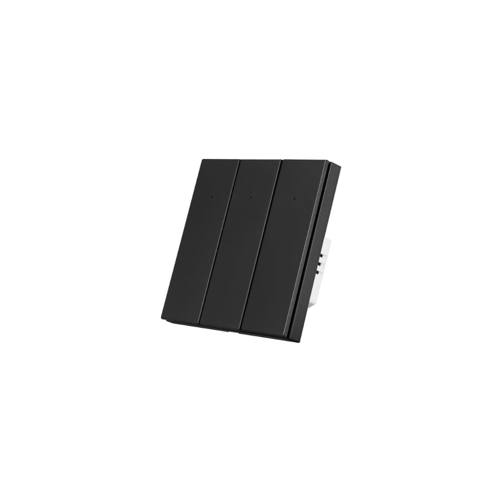 Трехкнопочный умный выключатель Zigbee Roximo черный, SZBTN01-3B - выгодная цена, отзывы ...