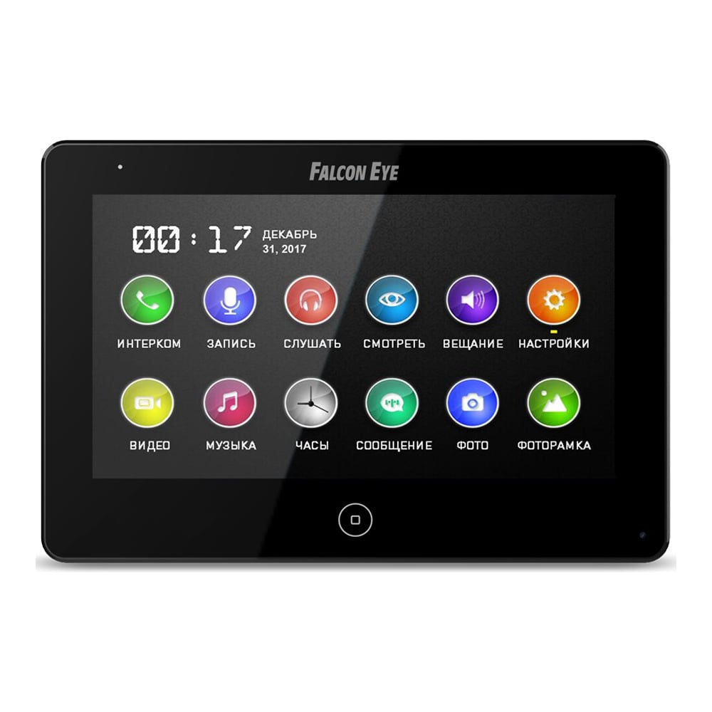 Видеодомофон Falcon Eye FE-70 CAPELLA DVR (Black) - выгодная цена ...