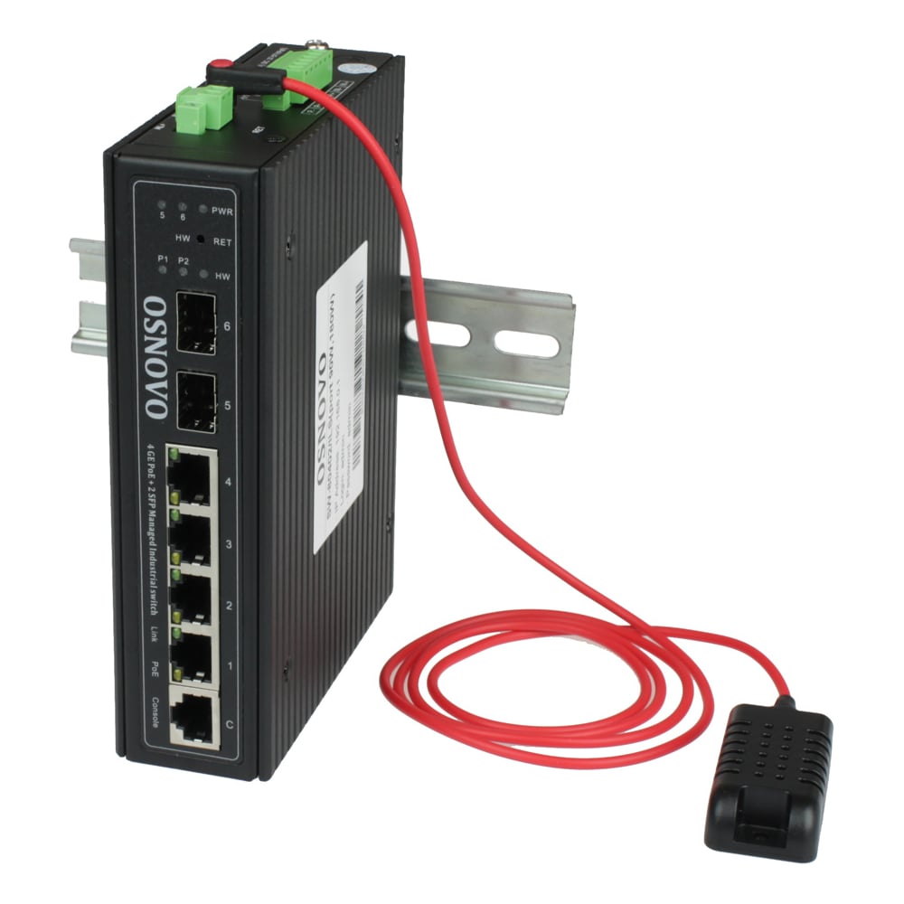 Управляемый (L2+) Bt PoE Коммутатор OSNOVO SW-80402/ILS(port 90W,180W) Gigabit Ethernet на ...