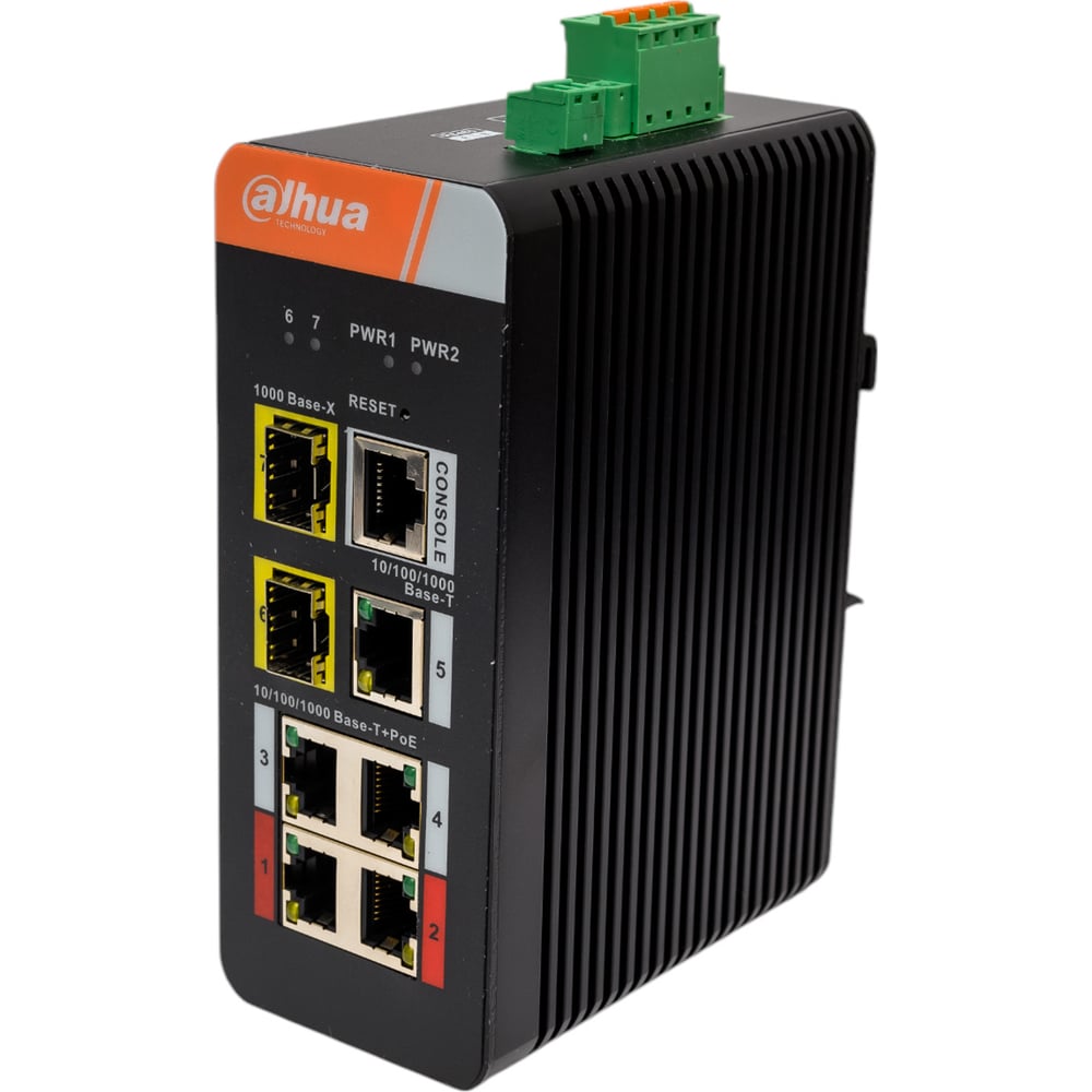 Коммутатор PoE Dahua DH-IS4207-4GT-120 - выгодная цена, отзывы ...