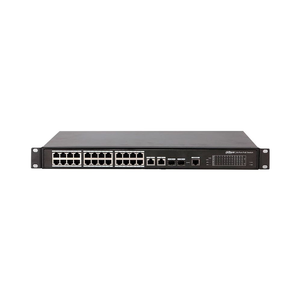 Ethernet PoE Коммутатор TRASSIR TR-NS2226-360-24PoE - выгодная цена, отзывы, характеристики ...