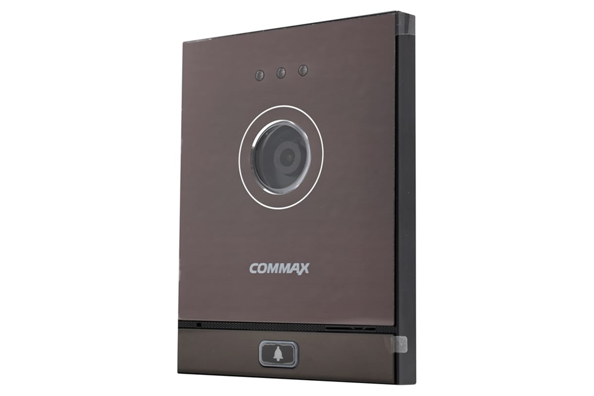 IP Комплект видеодомофона, вызывной панели и коммутатора COMMAX CIOT-1020MSilver+Blue/D21M/H8L2 ...