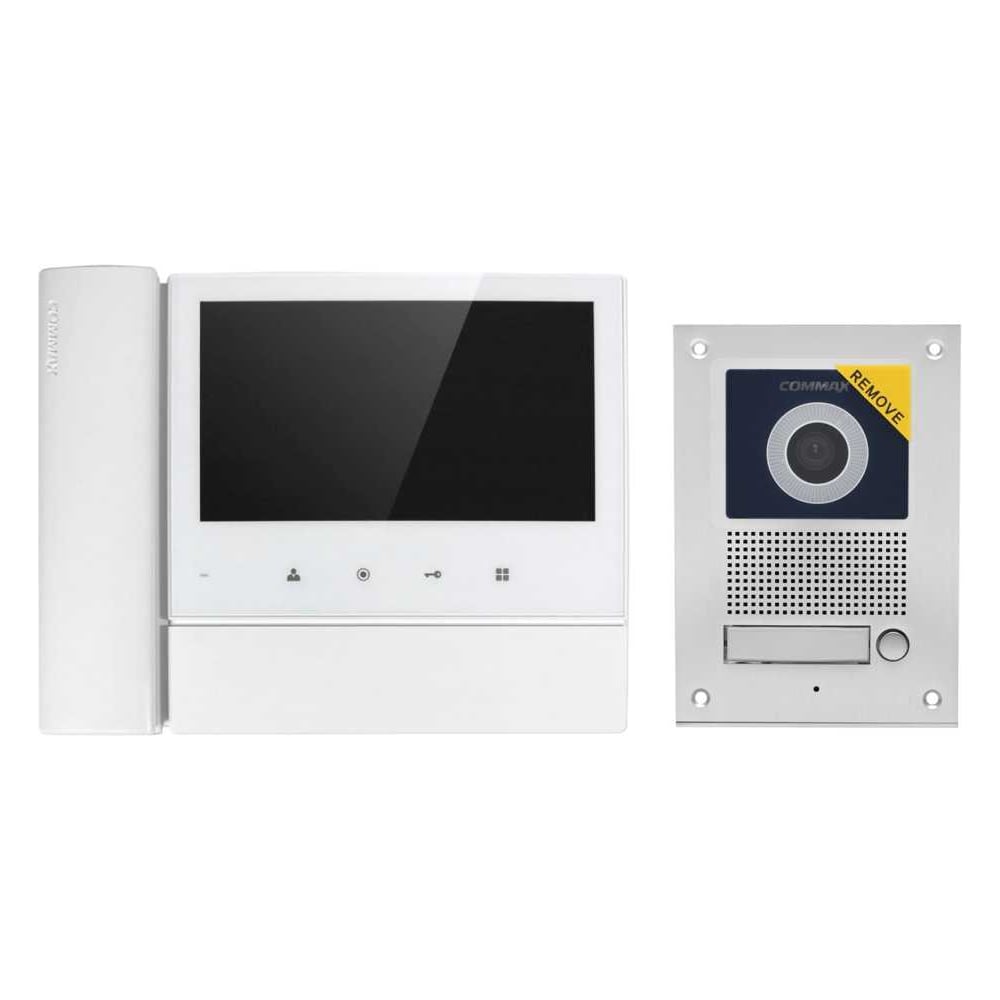 Комплект видеодомофона и вызывной панели COMMAX CDV-70N2 (белый)/DRC-41UN CDV-70N2(белый)/DRC ...