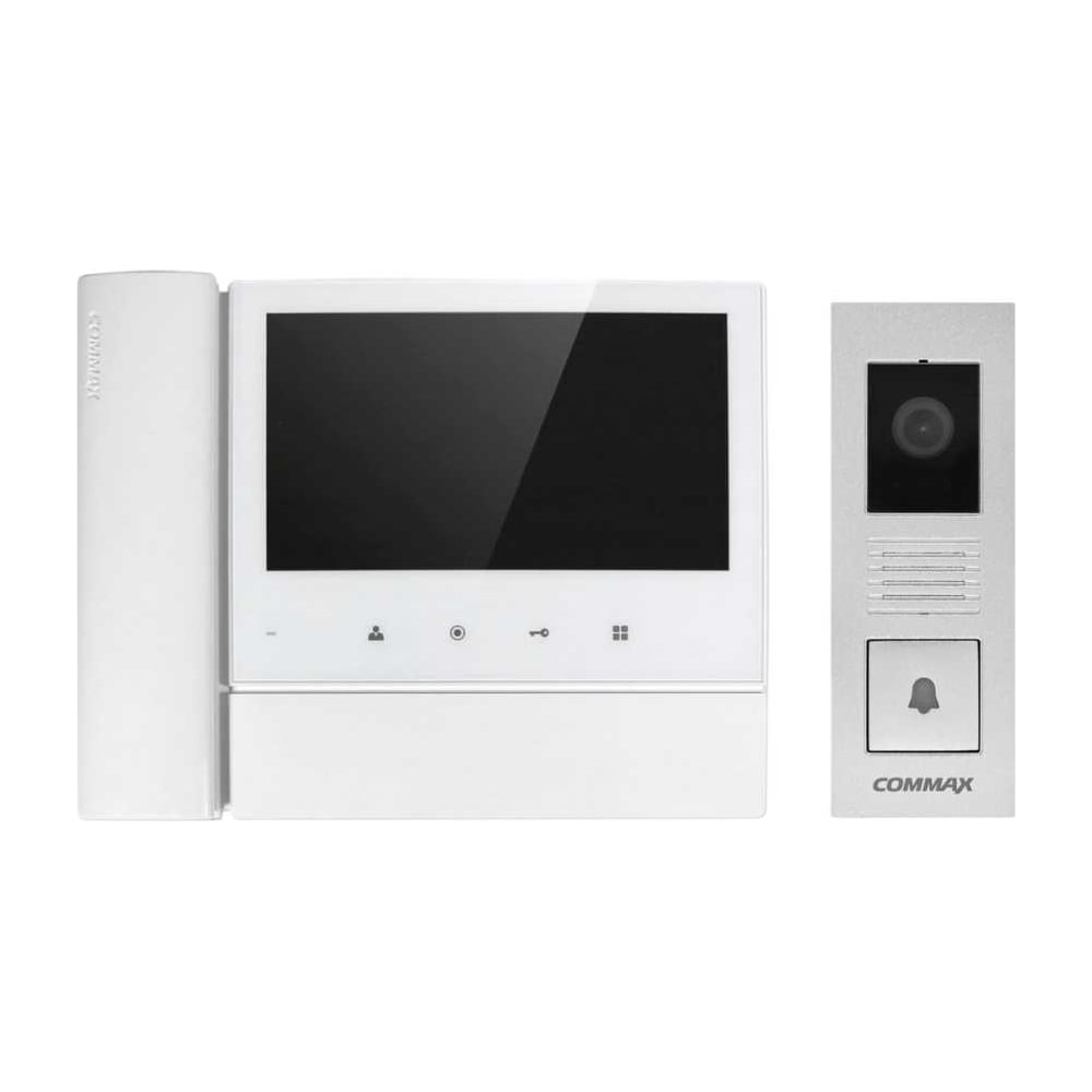 Комплект видеодомофона и вызывной панели COMMAX CDV-70N(белый)/DRC-4PIP ...