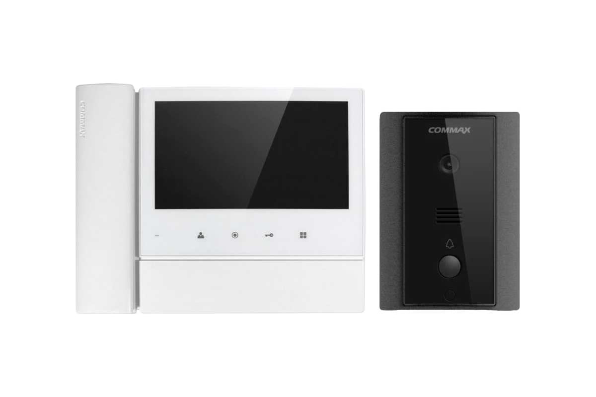 Комплект видеодомофона и вызывной панели COMMAX CDV-70N(белый)/DRC-4LN - выгодная цена, отзывы ...