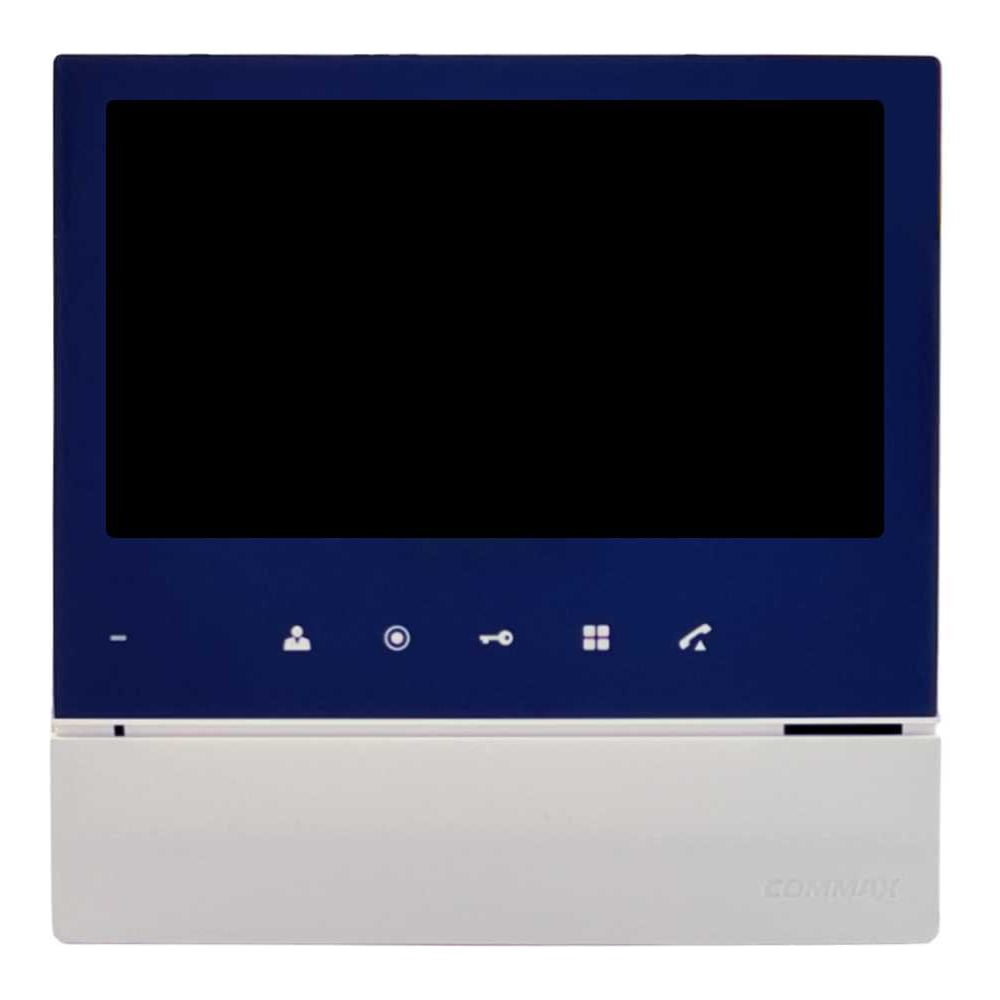 Цветной видеодомофон COMMAX CDV-70H2 синий CDV-70H2(синий) - выгодная ...