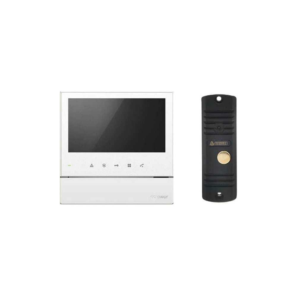 Комплект видеодомофона и вызывной панели COMMAX CDV-70HM2(White ...