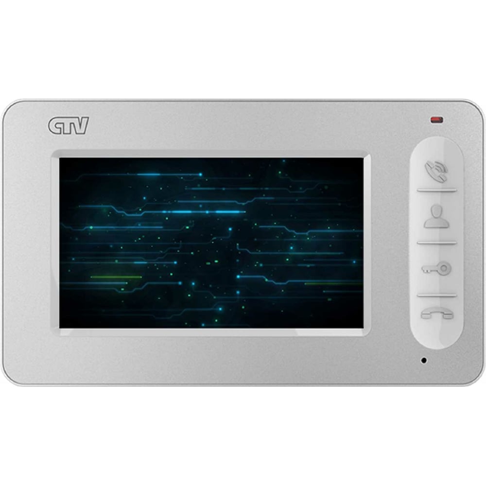 Монитор видеодомофона CTV -M400 белый 4016030 - выгодная цена, отзывы, характеристики, фото ...