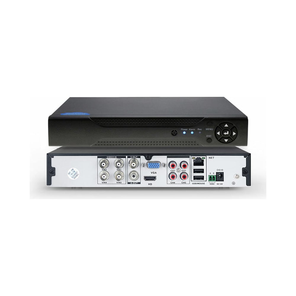 Комплект видеонаблюдения PS-link AHD KIT-C504HD 4 уличные 5Мп камеры ...