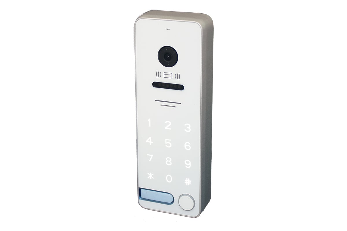 Накладная вызывная панель видеодомофона Tantos iPanel 2 WG (White) EM ...