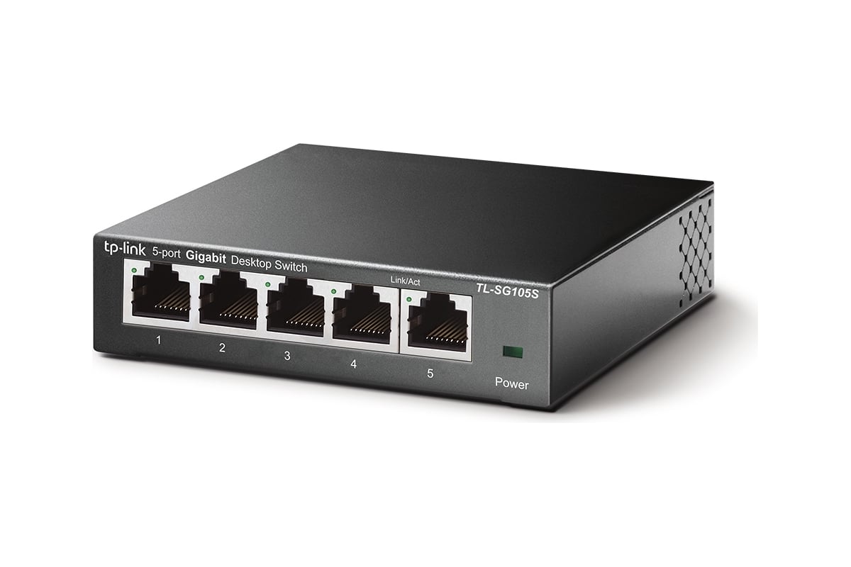 5-портовый настольный коммутатор TP-Link TL-SG105S - выгодная цена ...