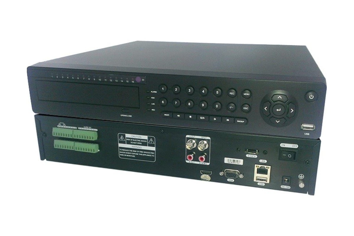 16-канальный сетевой видеорегистратор FULL HD IVUE N6316A-H - выгодная ...