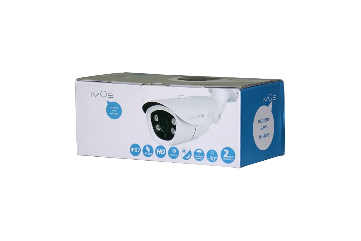 Наружная всепогодная fullHD AHD камера 2.0Mpx IVUE iVue-HDC-OB20F36-50 - выгодная цена, отзывы ...