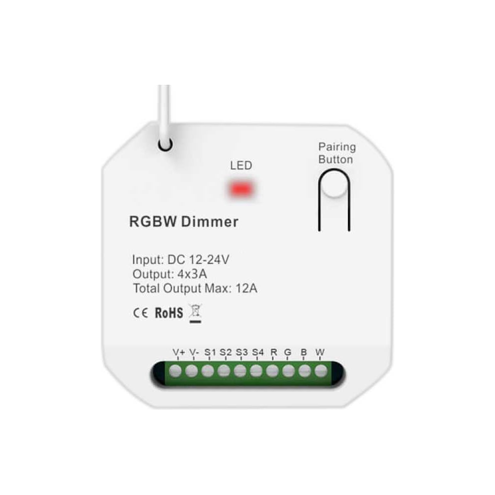 Реле RGBW диммер GRITT Core 2.0 в подрозетник 433 32107 - выгодная цена ...