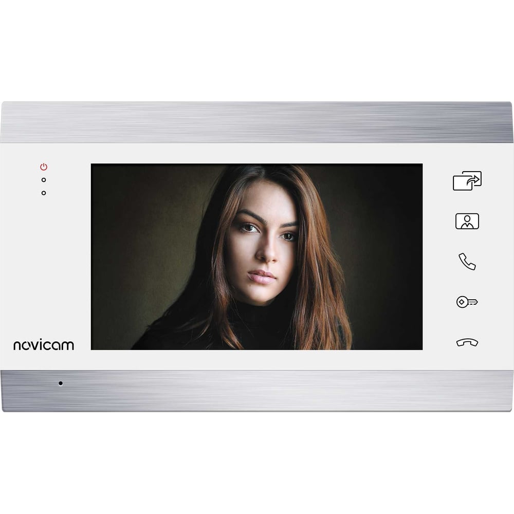 ВидеодомофонNovicam white magic 7c со встроенным модулем сопряжения ...