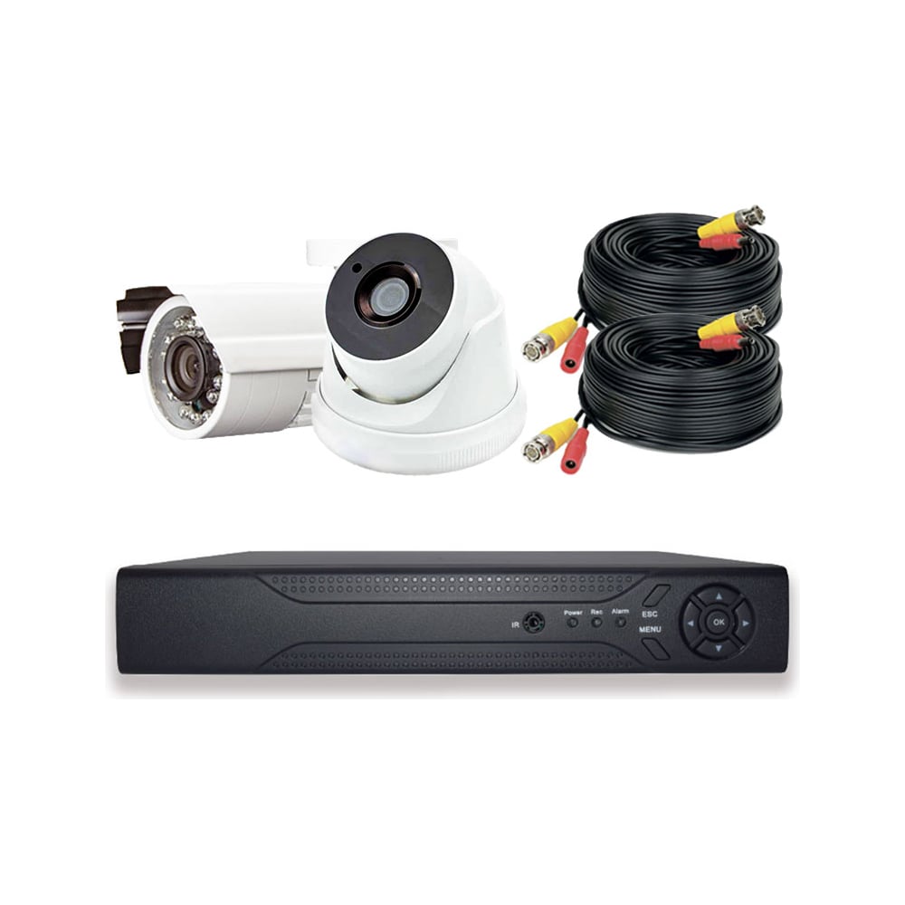 Комплект видеонаблюдения PS-link AHD 8Мп KIT-B802HD 1 камера для ...