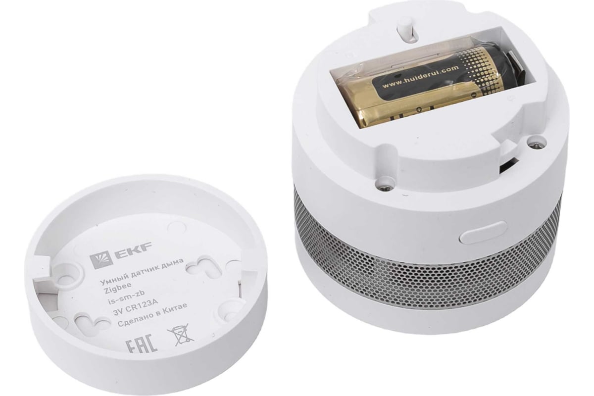 Умный датчик дыма EKF Zigbee Connect is-sm-zb - выгодная цена, отзывы ...