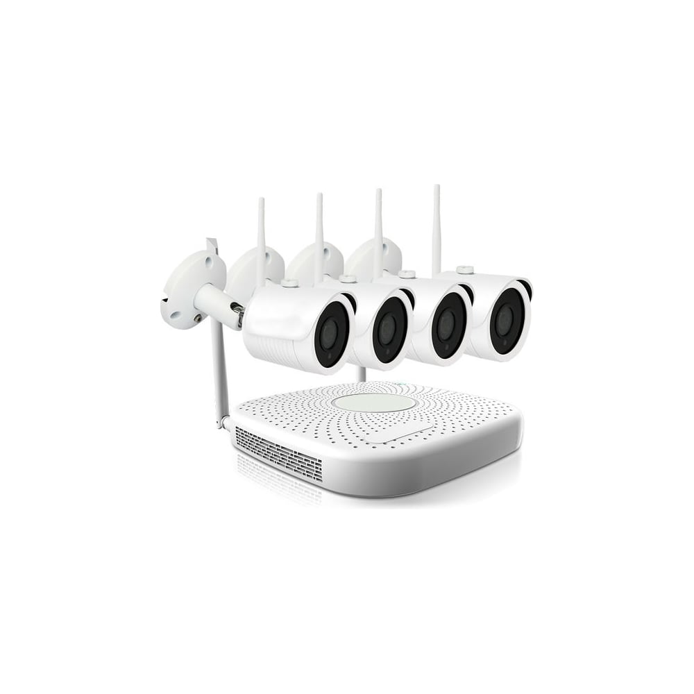 Беспроводной набор видеонаблюдения IVUE IVUE-W5004-720-B4 - выгодная ...