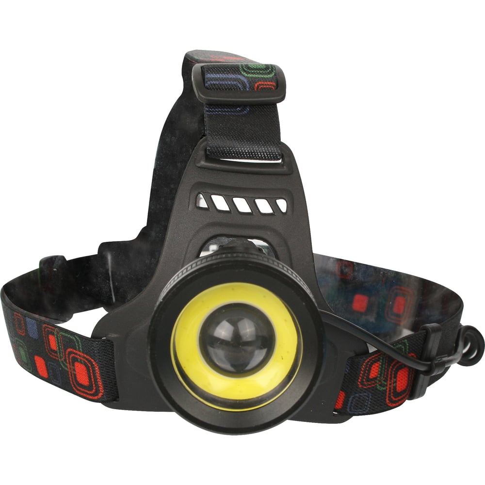 Фонарь налобный аккумуляторный лазеродиодный Ultraflash E1335 4 Вт, черный, 2LED 13905 ...