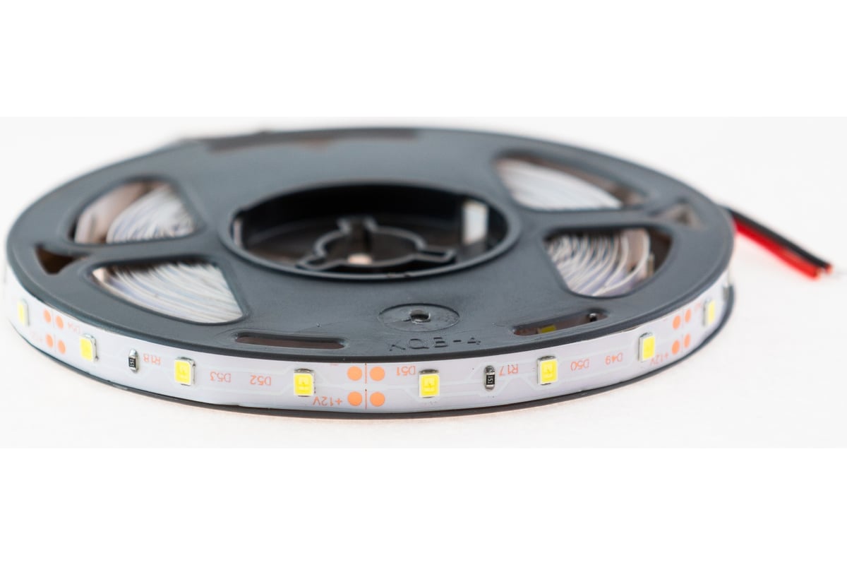Светодиодная лента Urm 2835 60led 12v 4 8w 10 12lm Ip22 6500k В10244