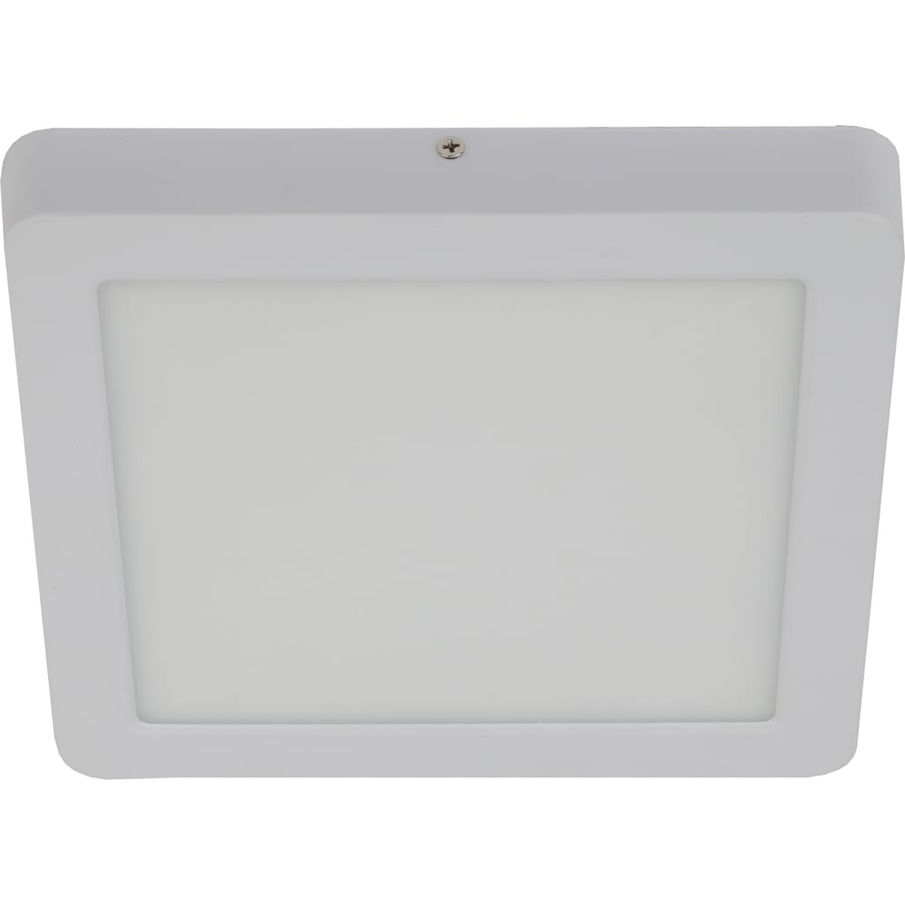 Светодиодный квадратный светильник ЭРА LED 9-18-4K накладной LED 18W ...