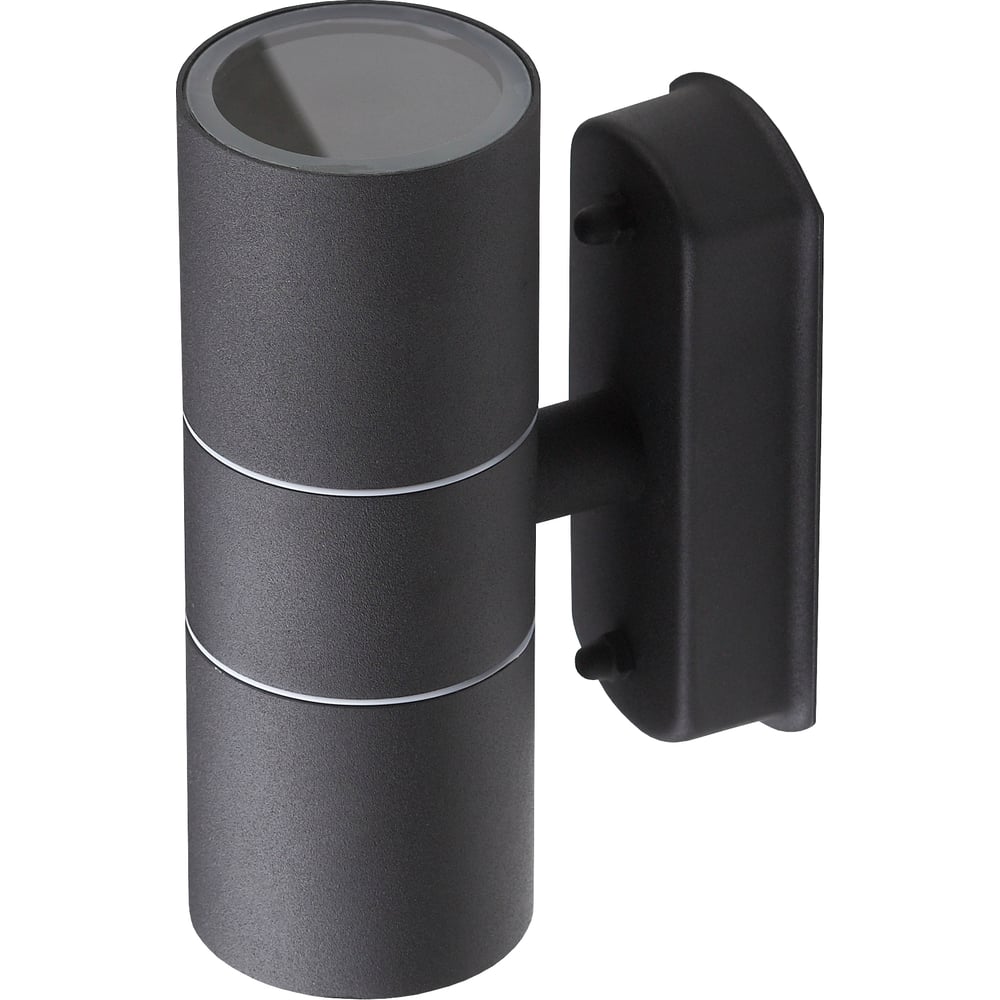 Декоративная подсветка ЭРА WL28 BK 2xGU10 MAX35W IP54 черный Б0034634 - выгодная цена, отзывы ...