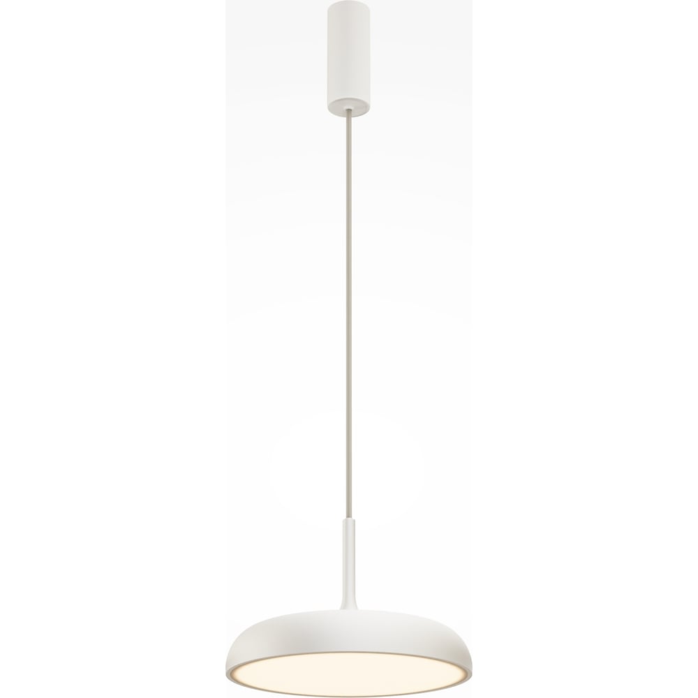 Подвесной светильник MAYTONI gerhard led 19w металл белый MOD189PL ...